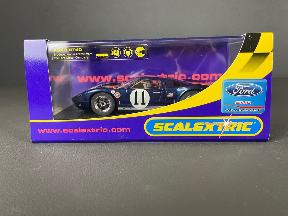 Scalextric C2755 Ford GT40 Daytona #11 (Neu (gemäss Beschreibung)) in ...
