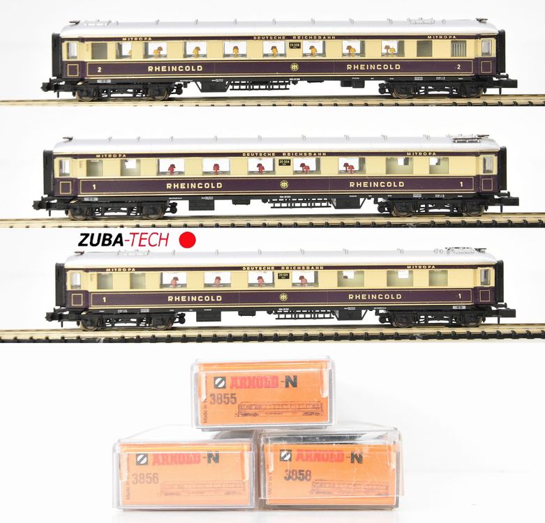 Arnold 3x Rheingold Personenwagen der DRG Spur N GS mit OVP | Kaufen auf Ricardo