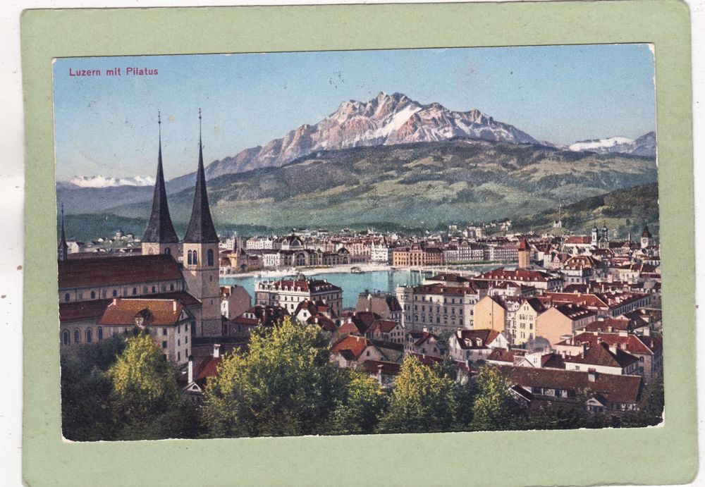 Luzern mit Pilatus 1927 | Kaufen auf Ricardo