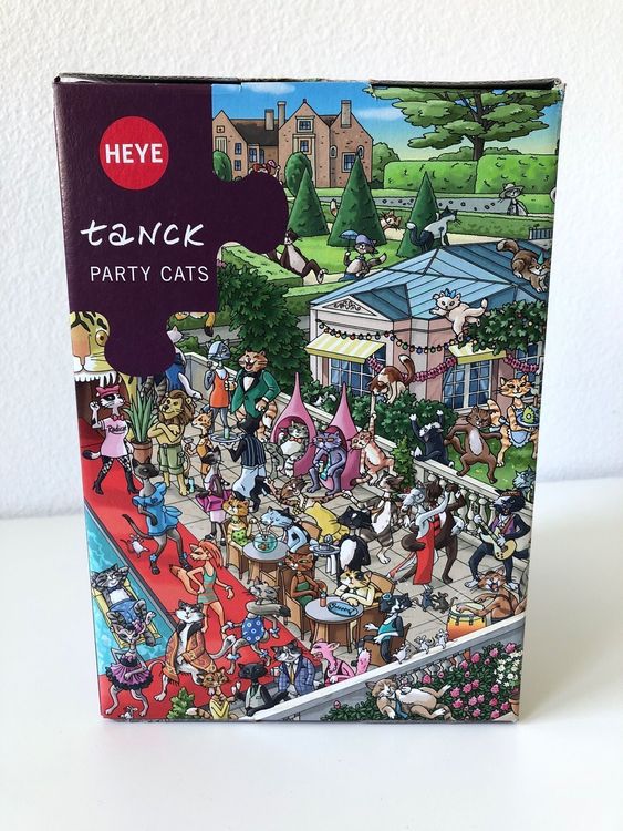 Heye Puzzle: Birgit Tanck - Party Cats (1000 Teile) | Kaufen auf Ricardo