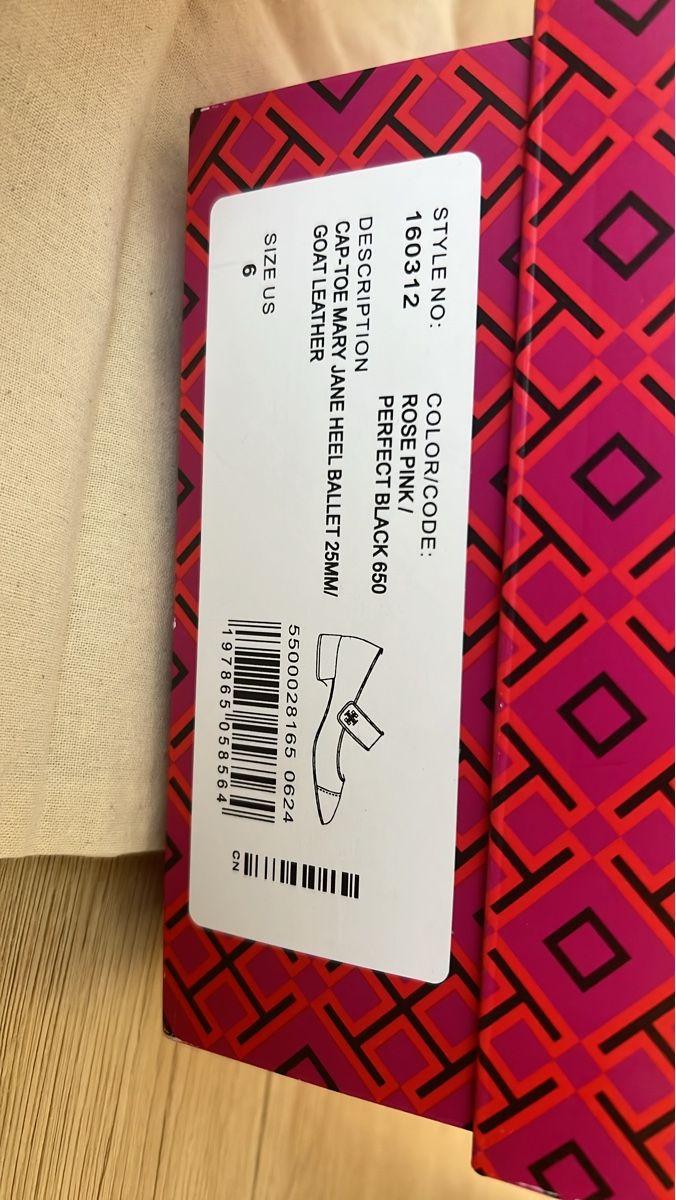 Ballerines Tory Burch Mary Jane, 37, cuir (Neuf avec emballage d ...