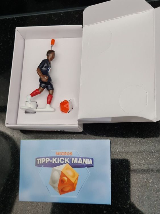 MIGROS Tipp-Kick Mania 2022 Figur France Nr. 10 (Männlich) (Neu und ...