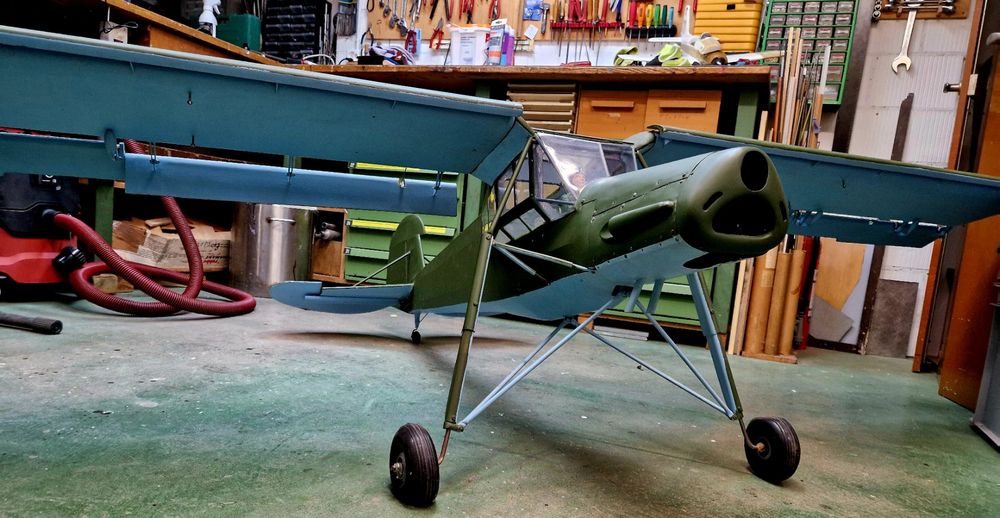 Fieseler Storch Fi 156, RC Modell (Gebraucht) in für CHF 115 – nur ...