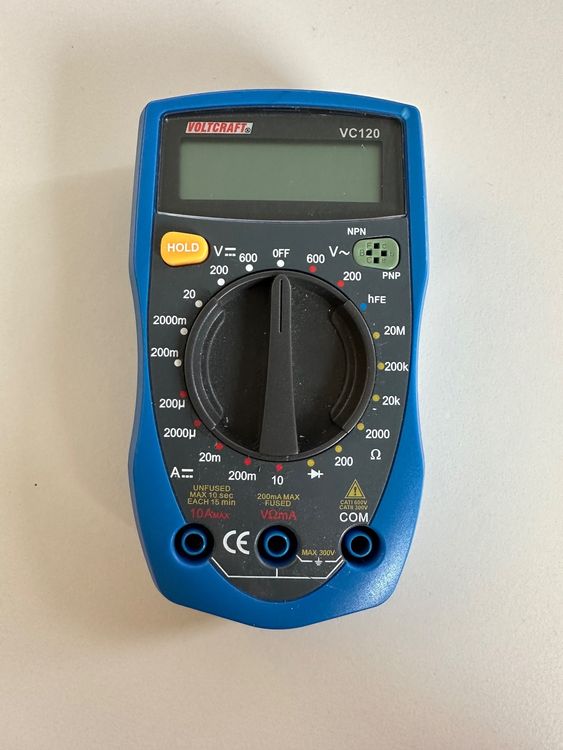 Voltcraft VC120 Digitales Multimeter | Kaufen auf Ricardo
