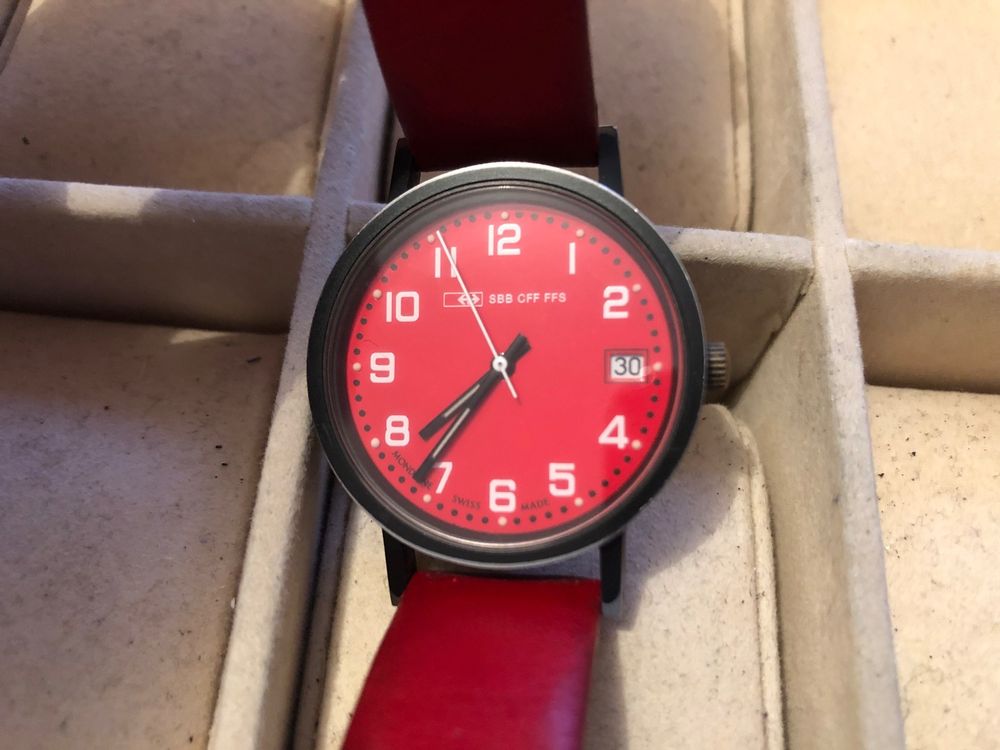 Montre SBB CFF 33mm fonctionne bien | Kaufen auf Ricardo