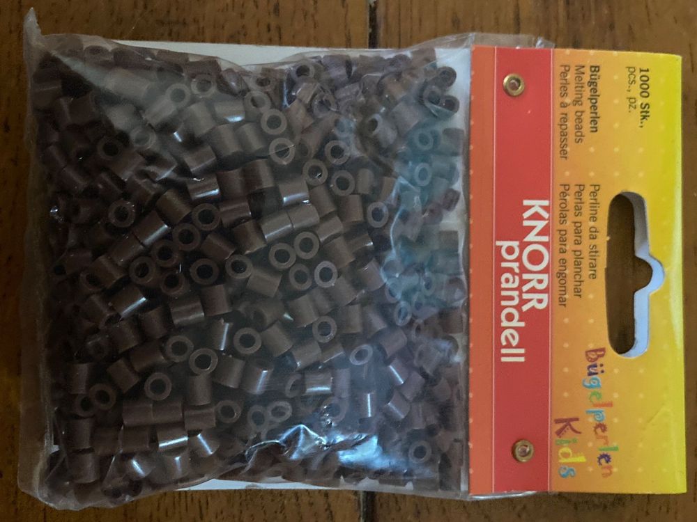2170030 Braun brun Bugelperlen perles à repasser (Neu und ...