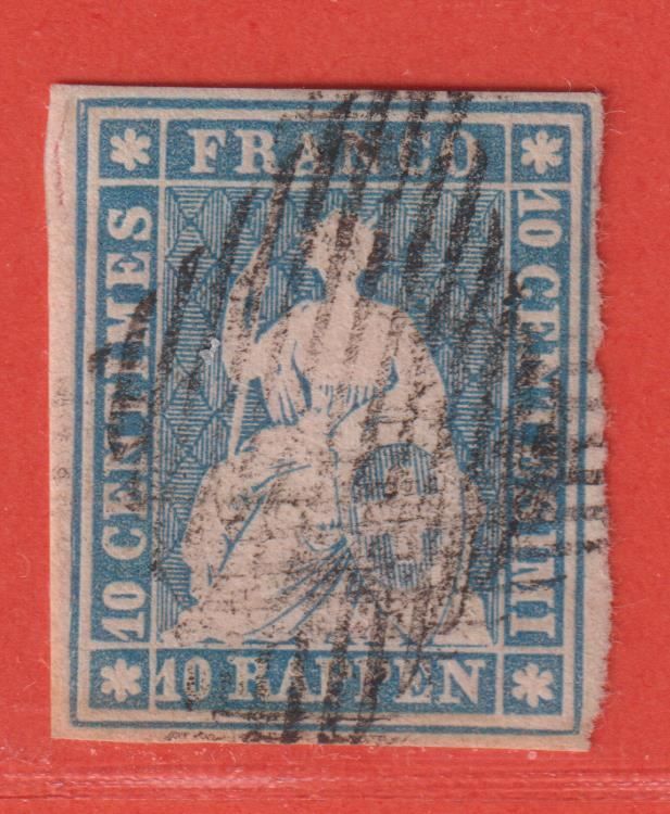 Strubel 23A/23A3 vollrandig, Kat. 110.00 (Antik) in Sarmenstorf für CHF 16 – mit Lieferung auf ...