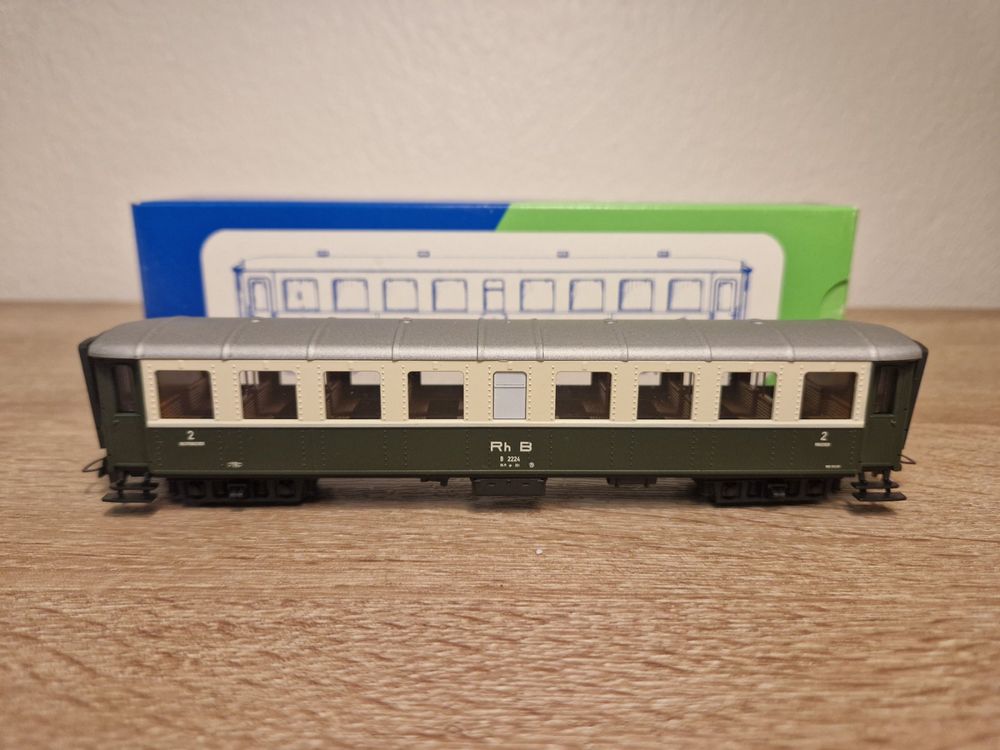 STL - Models 2202/4 Personenwagen RhB H0m OVP NEU | Kaufen auf Ricardo