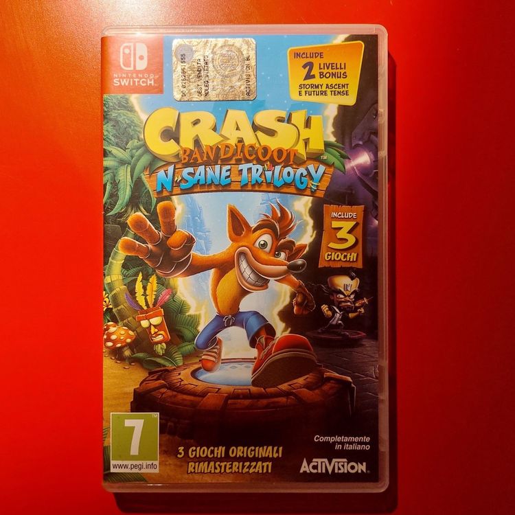 Crash Bandicoot N. Sane Trilogy - Nintendo Switch | Kaufen auf Ricardo Crash Bandicoot N. Sane Trilogy - Nintendo Switch | Kaufen auf Ricardo