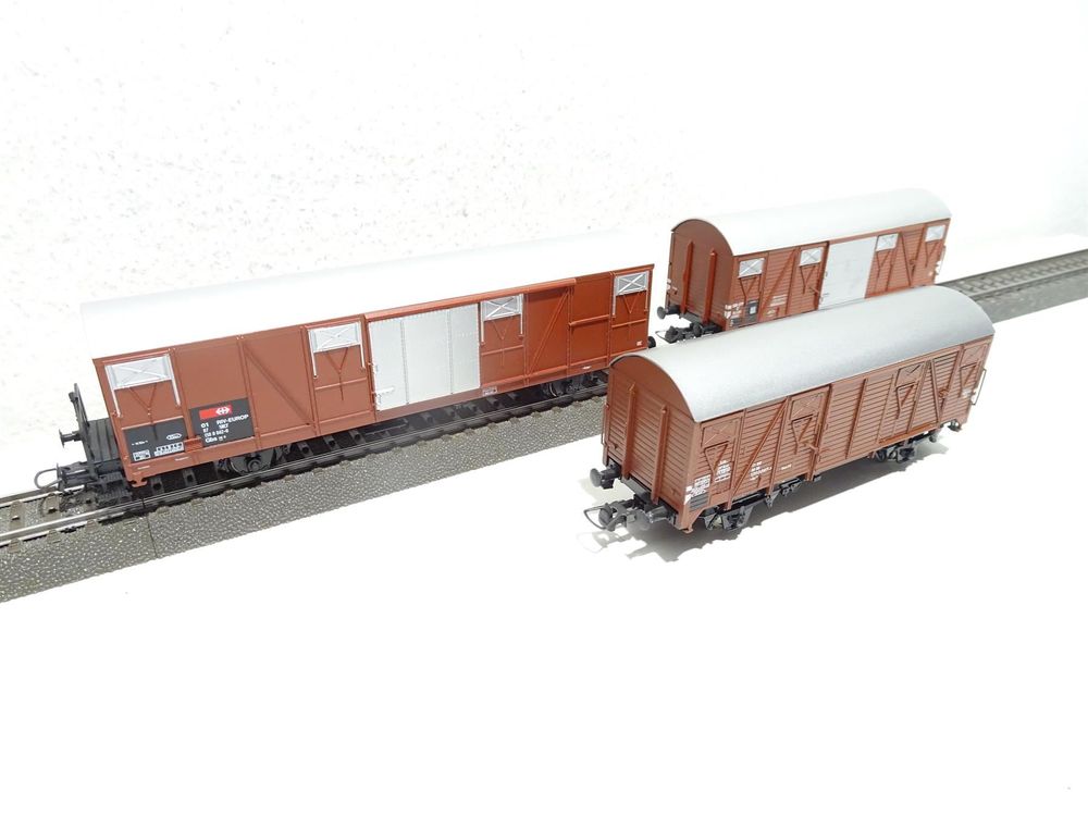 3 Roco Güterwagen SBB HO (4) (Gebraucht) in Luzern für CHF 25.9 – mit ...