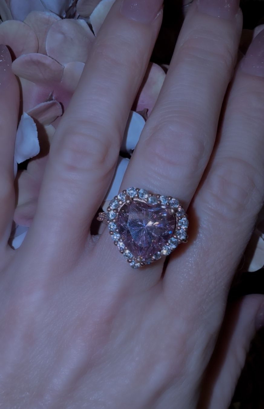 Bague Moissanite Rose d’Exception (Neu und originalverpackt) in St ...