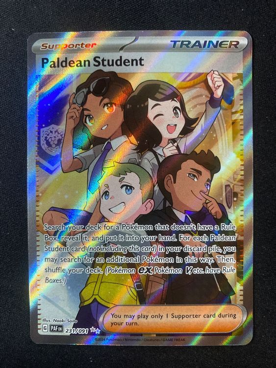 Paldean Student 231 - Paldea-Schüler - Paldean Fates EN (Neu (gemäss ...