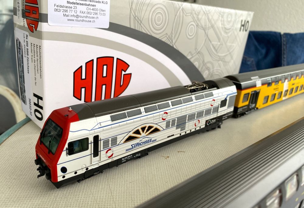 ZVV Verbundzug HAG 30032-32 / Tillig AC ESU Innenbel. Sound | Kaufen ...