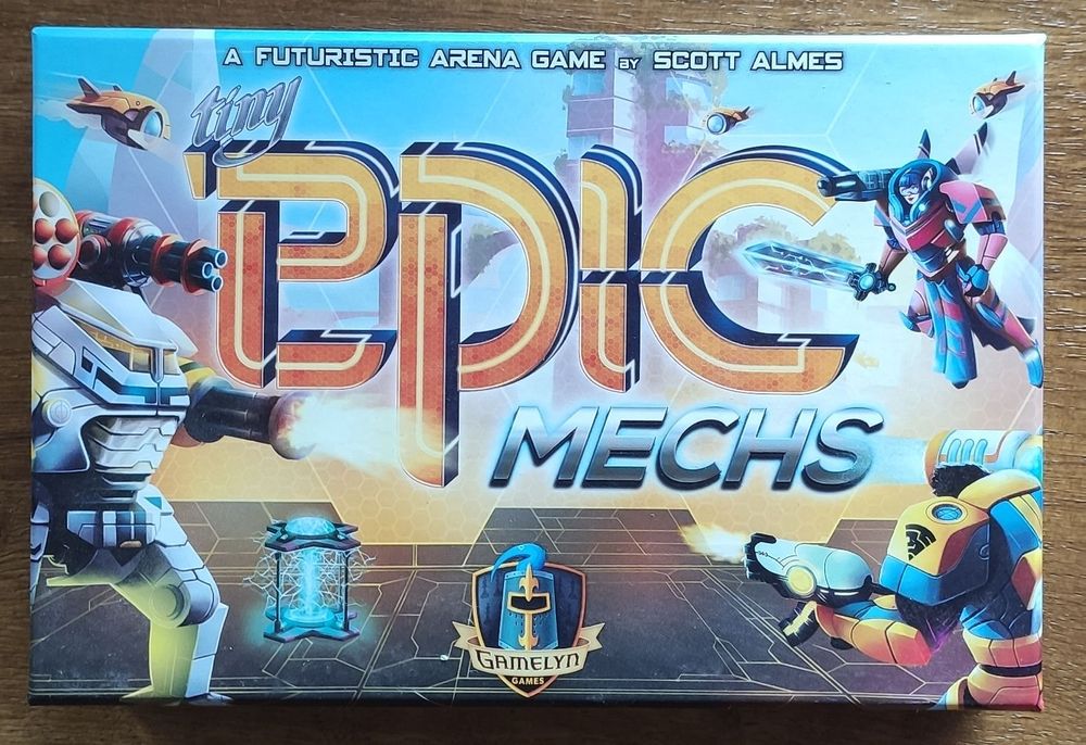 Tiny Epich Mechs Kickstarter Deluxe Ed. Boardgame Brettspiel (Gebraucht ...