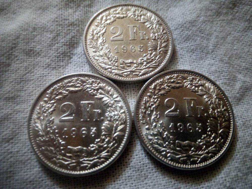 Silber Münzen 2fr 1965 | Kaufen auf Ricardo