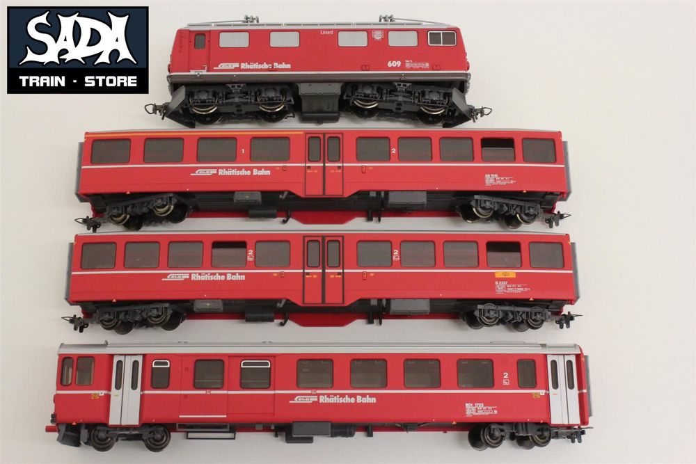 Bemo aus Set 7252 101 Lok + Wagen H0m DC | Acheter sur Ricardo