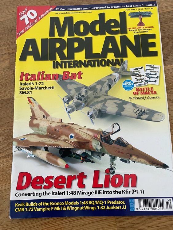 MAG ENG MODEL AIRPLANE INTERNAT. ISSUE 59 JUNE 2010 (Gebraucht) in ...