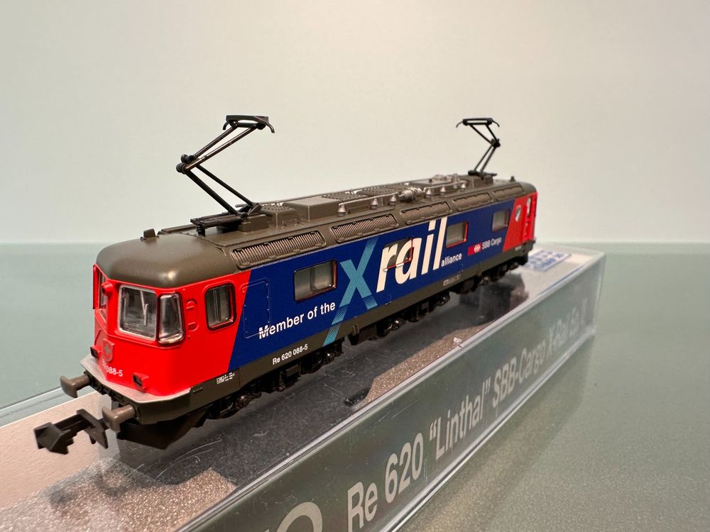 KATO 10176 SBB Re 620 Cargo X-Rail Linthal Analog Spur N (Neu und ...