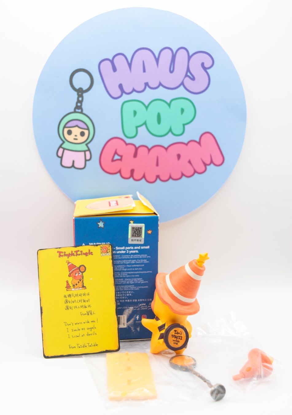 POP MART TWINKLE TWINKLE Be A Little Star Series BAD TEMPER (Neu und ...