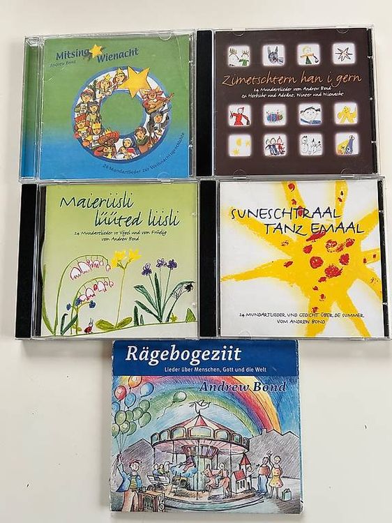 Andrew Bond CD Sammlung - Kinderlieder für jede Jahreszeit (Gebraucht ...