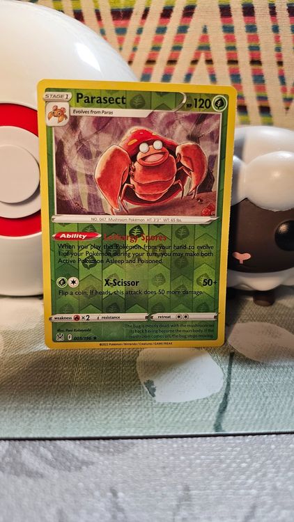 Pokémon Parasect Reverse 005/196 Lost Origin EN | Kaufen auf Ricardo