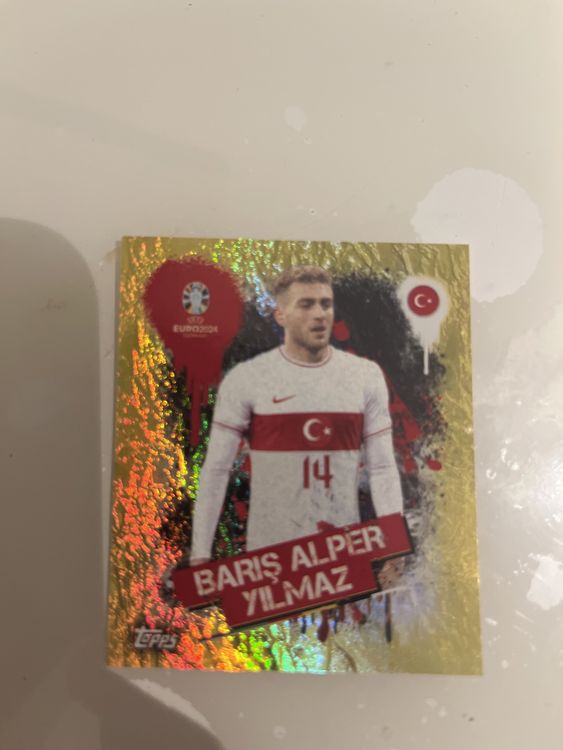 UEFA Euro 2024 Topps Sticker TUR 3 GOLD | Kaufen auf Ricardo