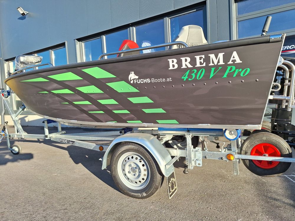 NEU - Aluboot BREMA 430 V-PRO Angelboot Alu Fischerboot Boot | Kaufen ...