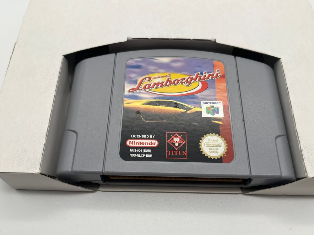 Automobili Lamborghini Nintendo 64 N64 OVP PAL (Gebraucht) in St ...