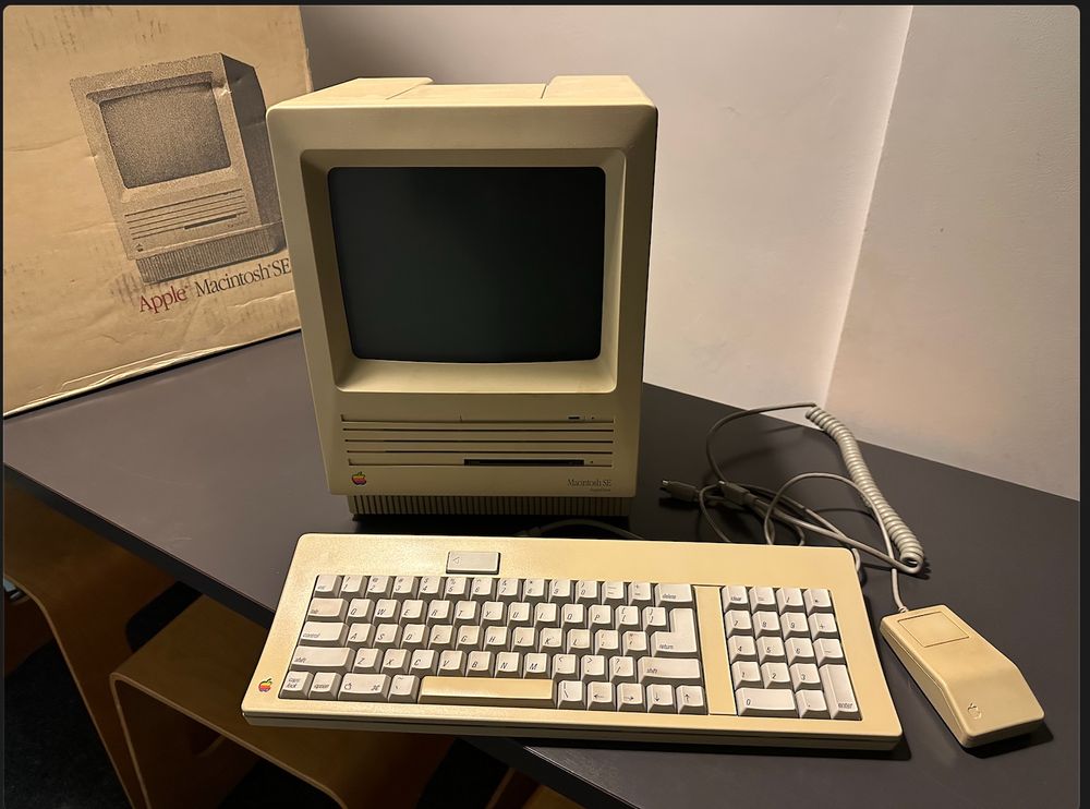 Apple Macintosh SE vintage, ordinateur de collection (D'occasion) à ...