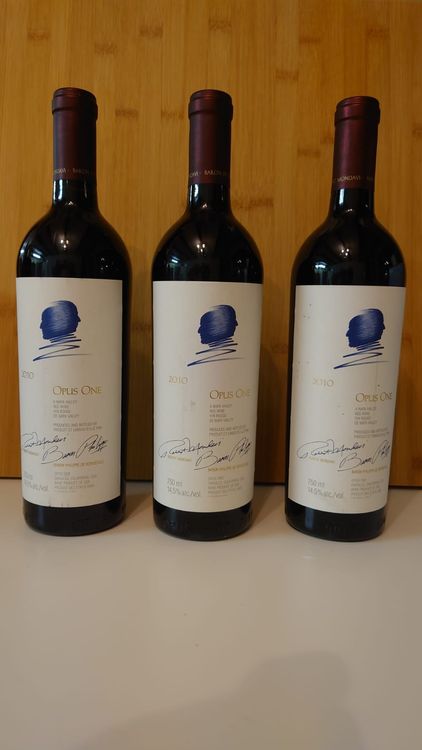Opus One 2010 3 Flaschen | Kaufen auf Ricardo