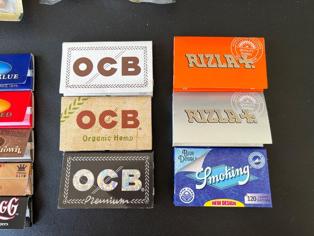 Papes und Filter - OCB / Rizla / Smoking / RAW (Neu (gemäss ...