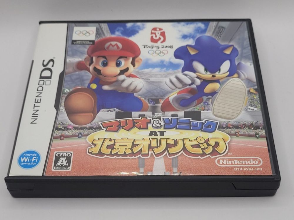 Nintendo DS Mario and Sonic at the Olympics OVP Japan (Gebraucht) in ...