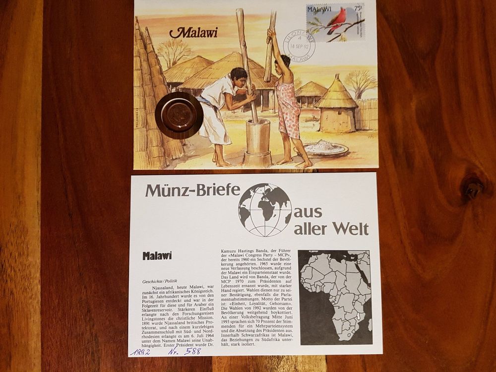 Malawi (Gebraucht) in Vilters für CHF 1.4 – mit Lieferung auf Ricardo kaufen