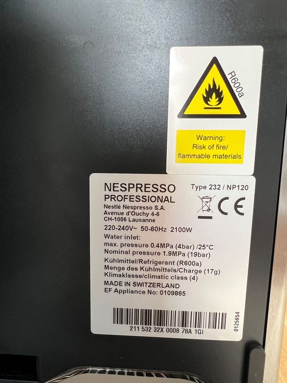NESPRESSO Momento Coffee & Milk (Gebraucht) in Zürich für CHF 630 – nur ...