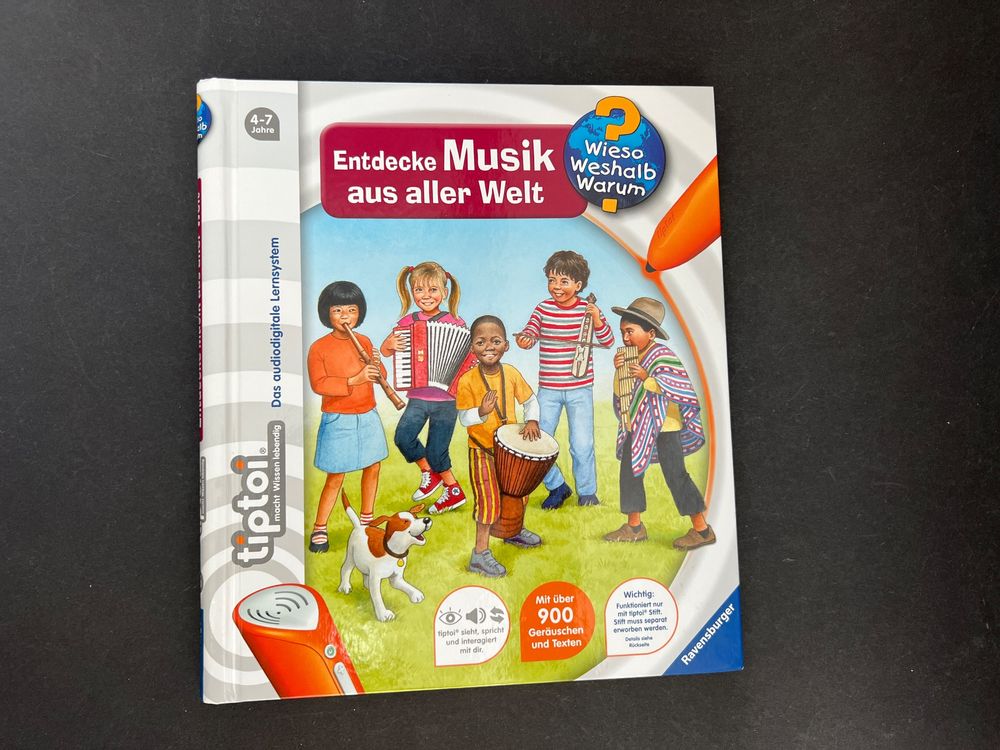 TipTo Buch * Entdecke Musik aus aller Welt * Tip Toi (Gebraucht) in ...
