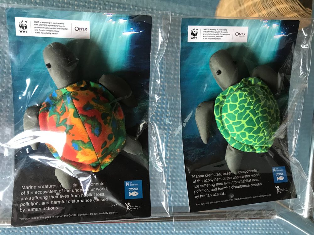 2 SCHILDKRÖTEN, ORIGINALVERPACKT, WWF SUPPORT (Neu und originalverpackt ...