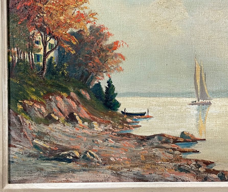 Joseph Biel (1891-1943) Gemälde - Küsten Szene (Gebraucht) in Root für ...