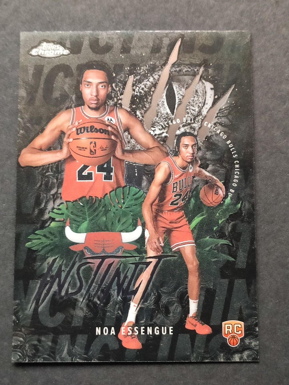 Noa Essengue Bulls Instinct RC Rookie Topps Chrome 25-26 (Gebraucht) in ...