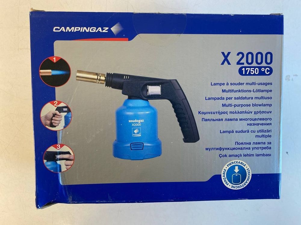 Campingaz Soudogaz X2000 Lötlampe N 1115 (Gebraucht) in Roggwil BE für ...