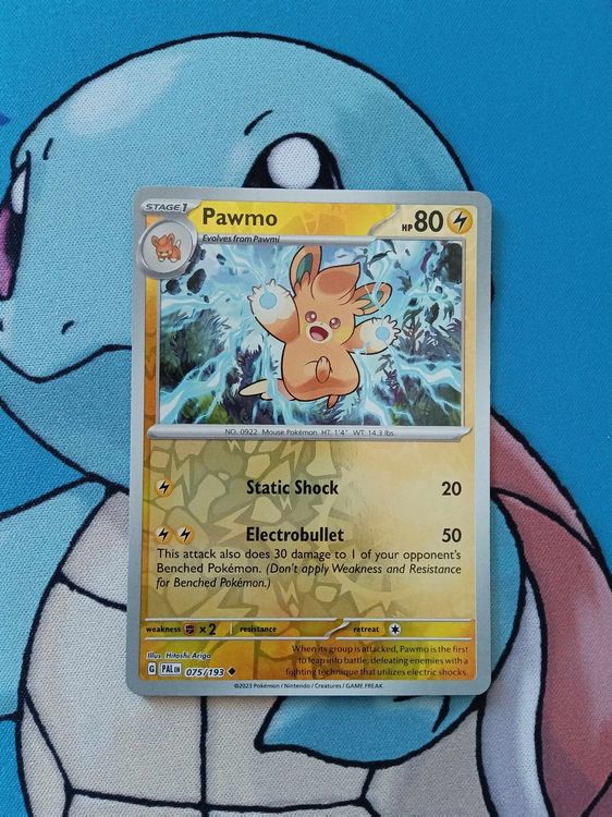 Pawmo 075 - Paldea Evolved Pamamo Reverse Holo | Kaufen auf Ricardo