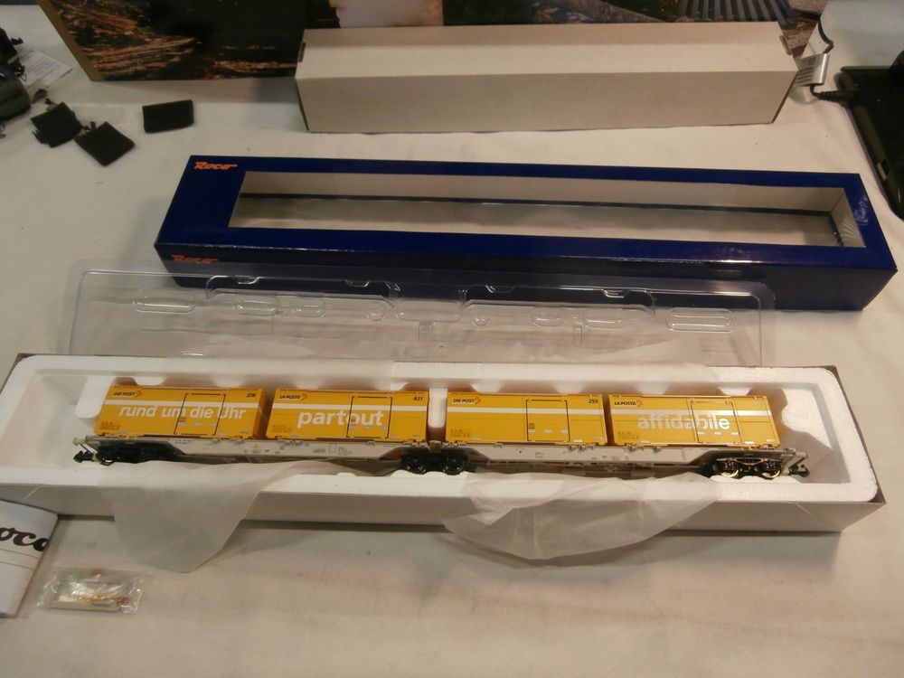 Roco 66569 AAe D.Containertragwagen Post Neu OVP | Kaufen auf Ricardo