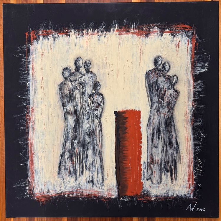 Gemälde von Angi Wolf, 80x80cm, Acryl auf Leinwand (Gebraucht) in Baar ...