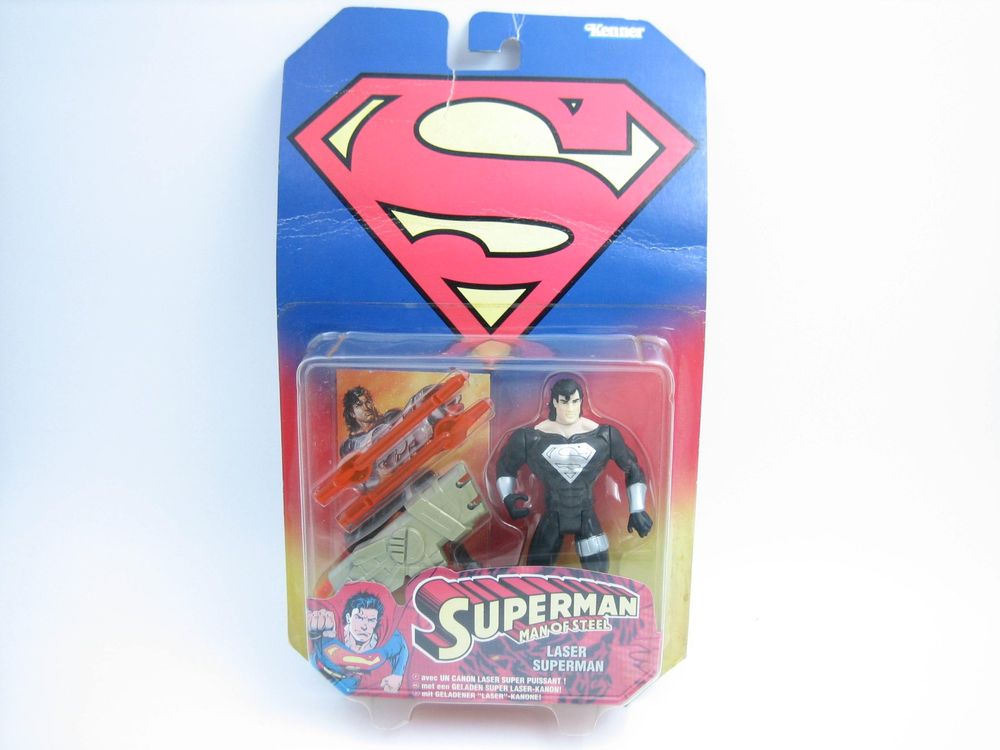 Superman Figur Man of Steel Laser Superman | Kaufen auf Ricardo