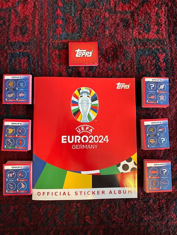 Topps Euro2024 Album und alle Sticker komplett ohne SP | Kaufen auf Ricardo