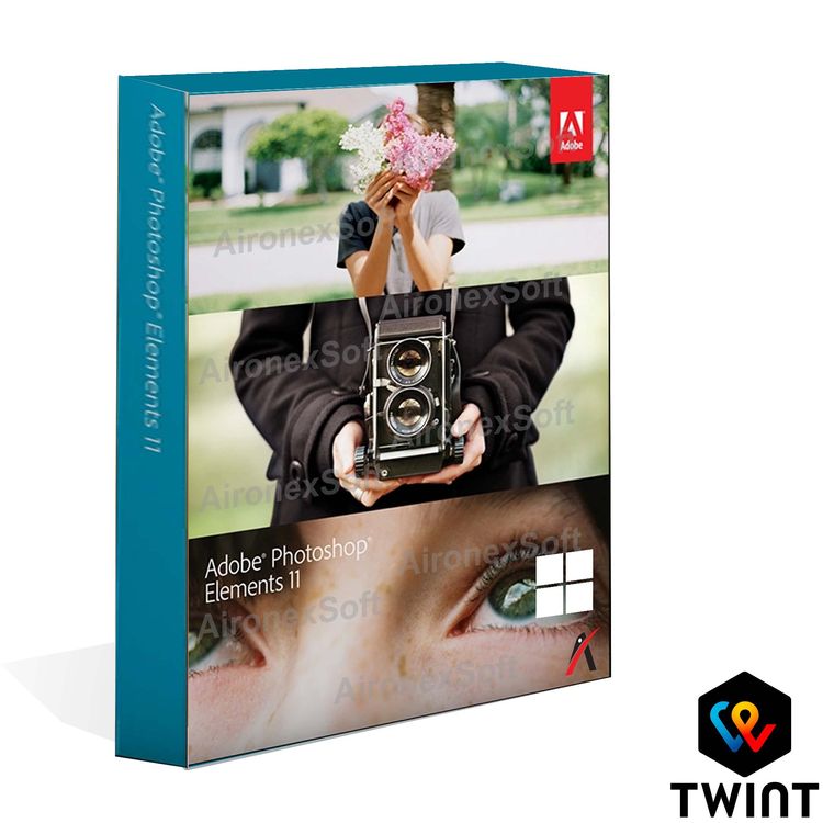 Adobe Photoshop Elements 11 –2 Gerät – für Windows (Gebraucht) in ...