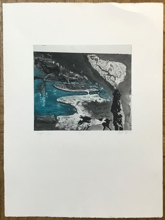 Sehr Interessante Radierung Unleserlich Signiert (Gebraucht) in Root für CHF 5 – mit Lieferung ...