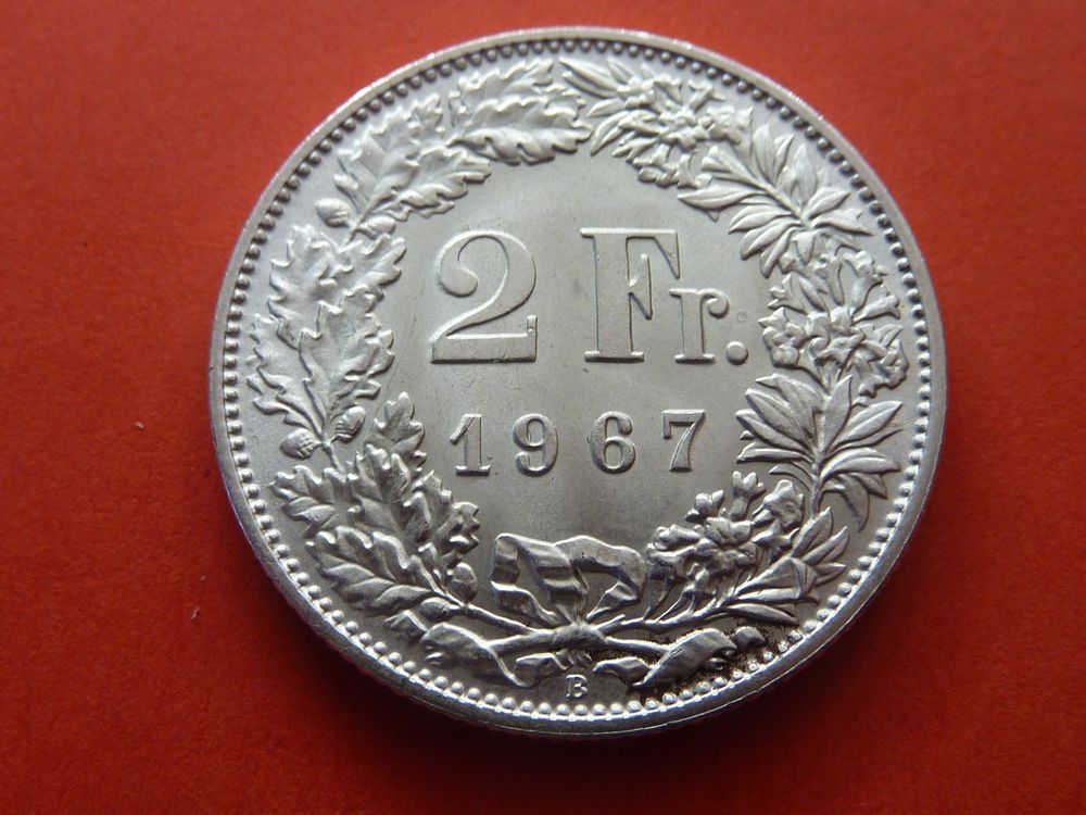 2 Fr. 1967 stgl. (Neu (gemäss Beschreibung)) in Seon für CHF 7 – mit Lieferung auf Ricardo kaufen