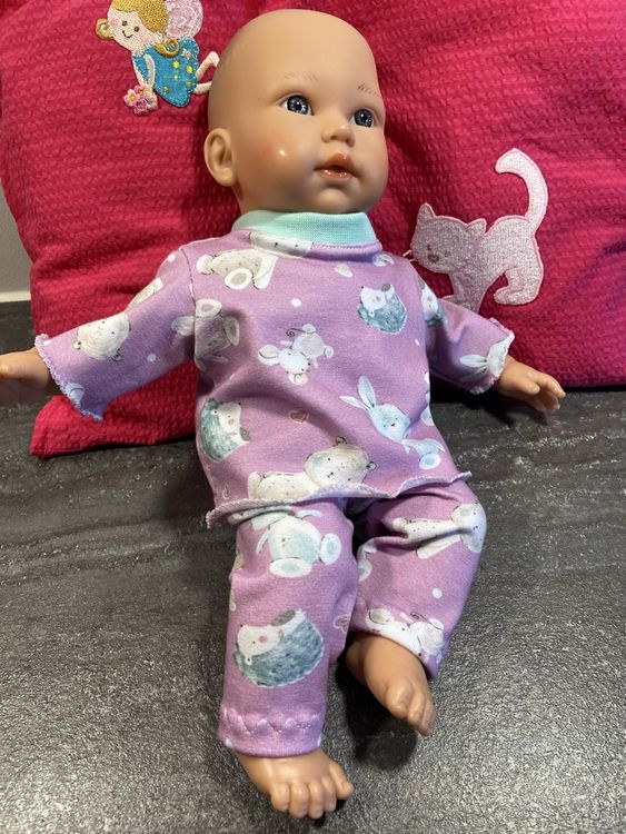 Puppenanzügli Pyjama, Gr. 30/32 cm, Tiere, L Baby Born 🐇 (Neu und originalverpackt) in ...
