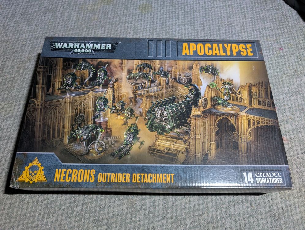 Warhammer 40000 Necrons Outrider Detachment (Neu und originalverpackt ...