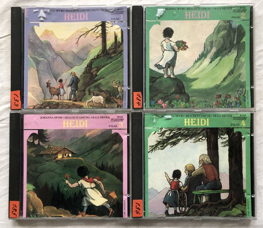 HEIDI - Folge 1/2/3/4 - Dialekt - Hörspiel - CDs (Gebraucht) in ...
